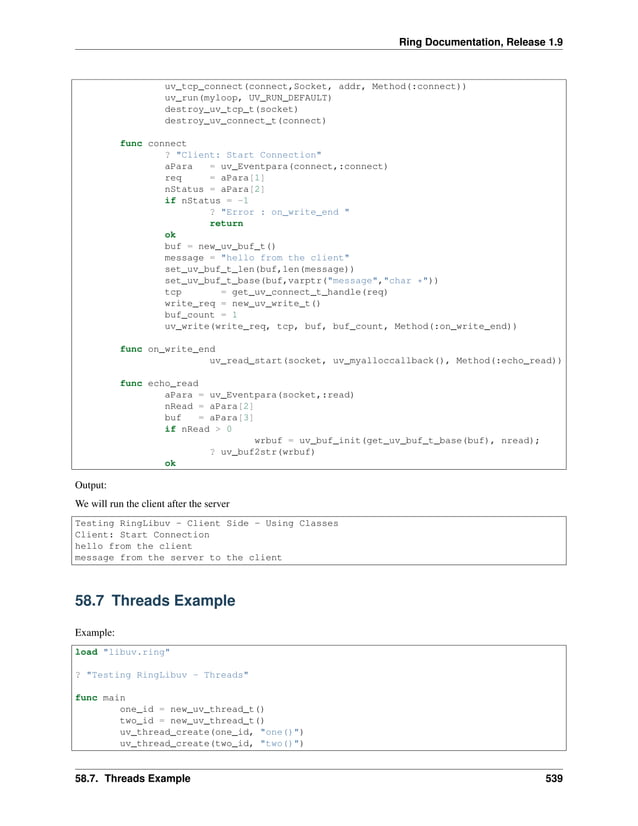 The Ring programming language version 1.9 book - Part 58 of 210 | PDF