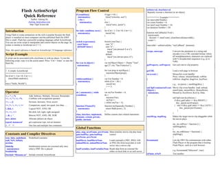 57200143 flash-action-script-quickref | PPT