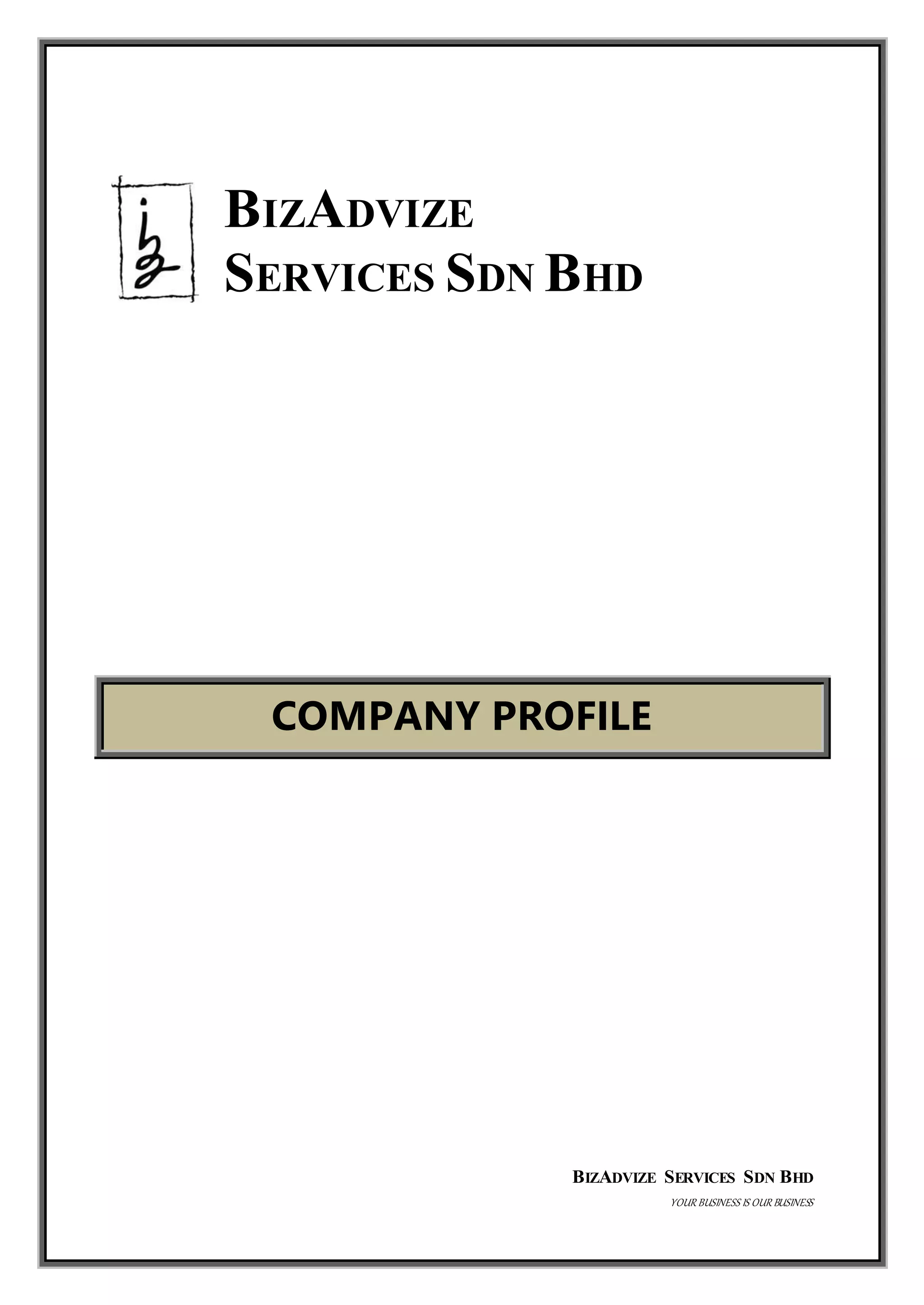 BizAdvize Services SB Profile NEW | DOCX