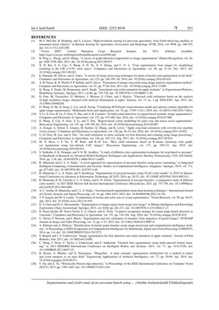 Segmentation and yield count of an arecanut bunch using deep learning techniques | PDF