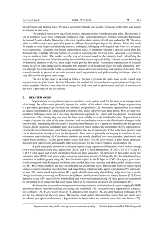 Segmentation and yield count of an arecanut bunch using deep learning techniques | PDF