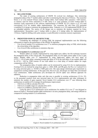 Optimized architecture for SNOW 3G | PDF