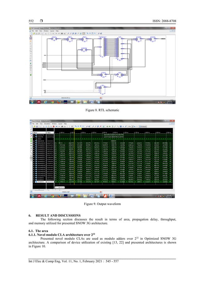 Optimized architecture for SNOW 3G | PDF | Information and Network Security | Computing