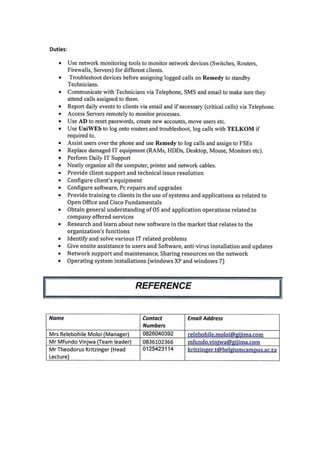 Tebogo_Makabate_CV | PDF