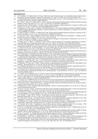 Feature selection techniques for microarray dataset: a review | PDF