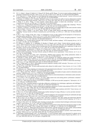 Framework for content server placement using integrated learning in content delivery network | PDF