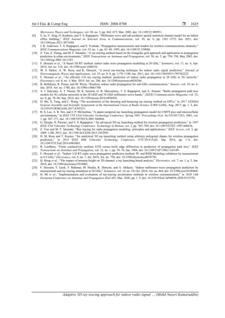 Adaptive 3D ray tracing approach for indoor radio signal prediction at 3.5 GHz | PDF | 3-D ...