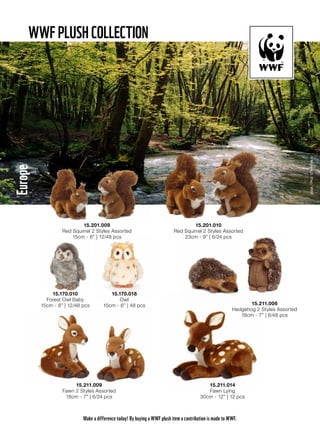 WWF Plush Collection - UK Woodlands (web) | PDF