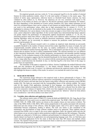 Threshold benchmarking for feature ranking techniques | PDF