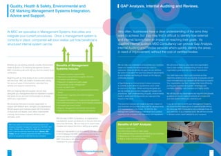 MSC Consultancy Brochure | PDF