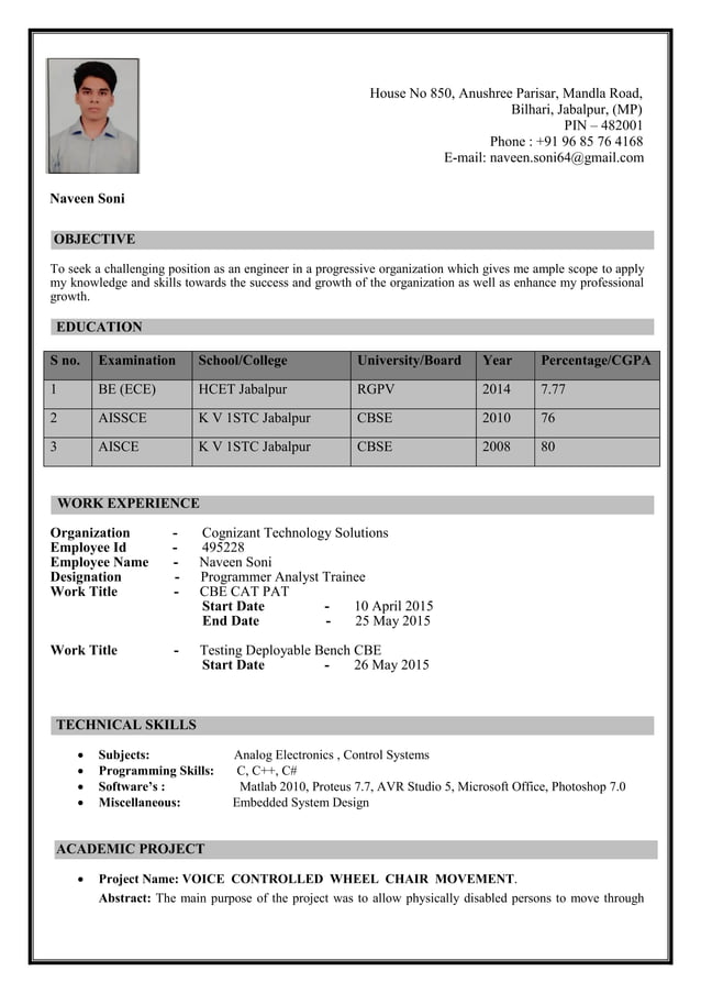 naveen_intel_resume | PDF
