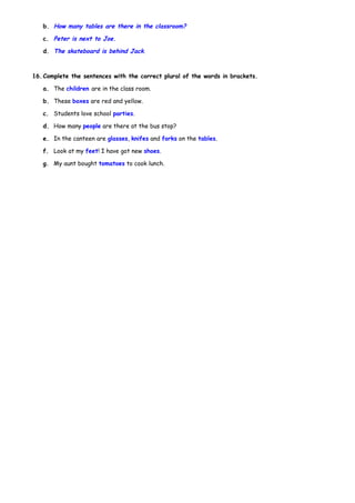 57292819 teste-de-ingles-school-subjects-esl | DOC