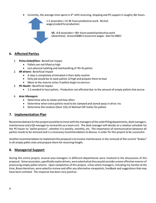 Pallet Processing proposal | DOCX