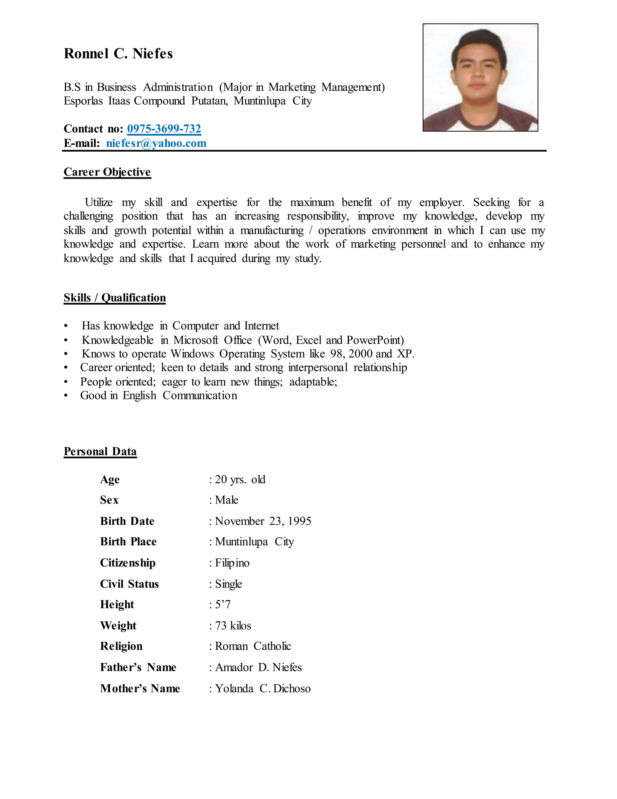 RONNEL-RESUME | DOCX