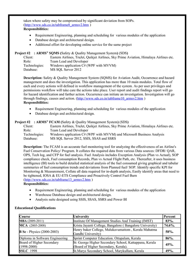 Jipson PJ Resume(Nov 2016) | DOC