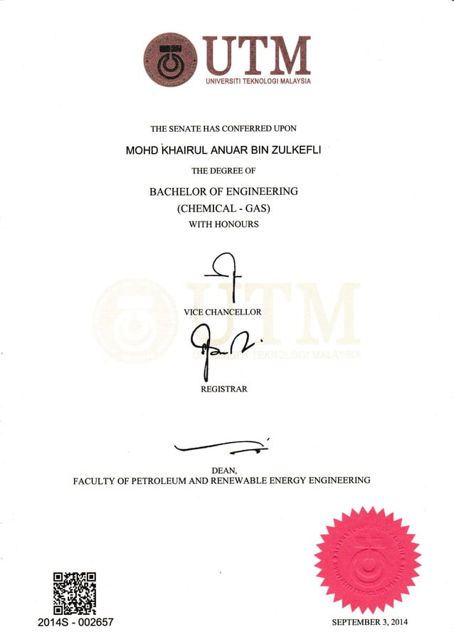 Degree Certificate | PDF