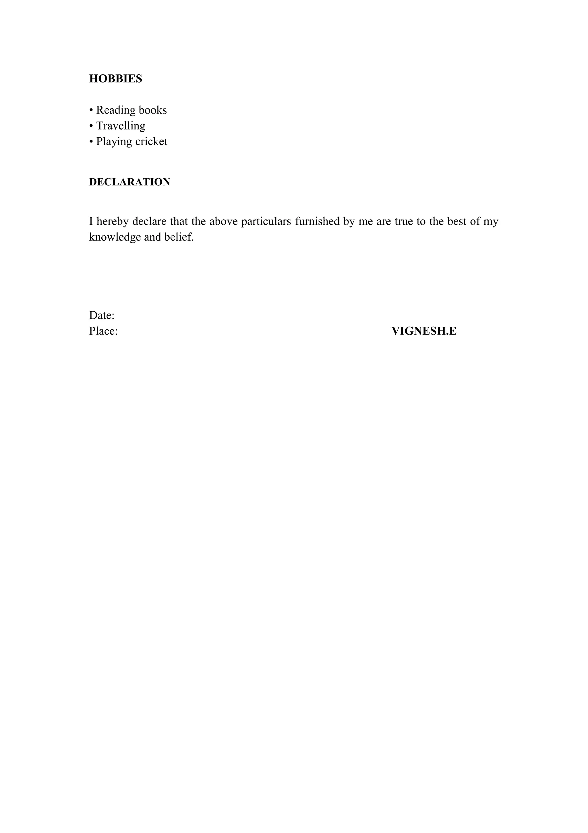 Vignesh resume 2015 .4 (1) | DOC | Technology & Computing