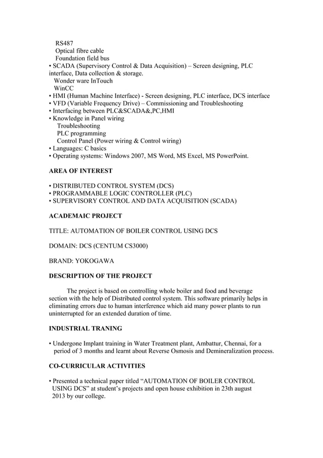 Vignesh resume 2015 .4 (1) | DOC | Technology & Computing