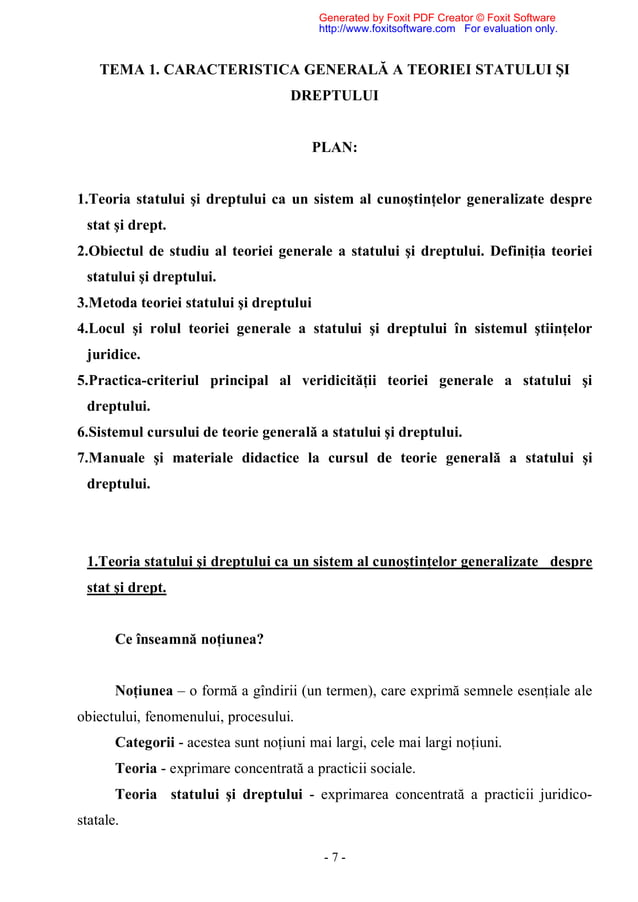 57308315 teoria-generala-a-dreptului-si-statului | PDF