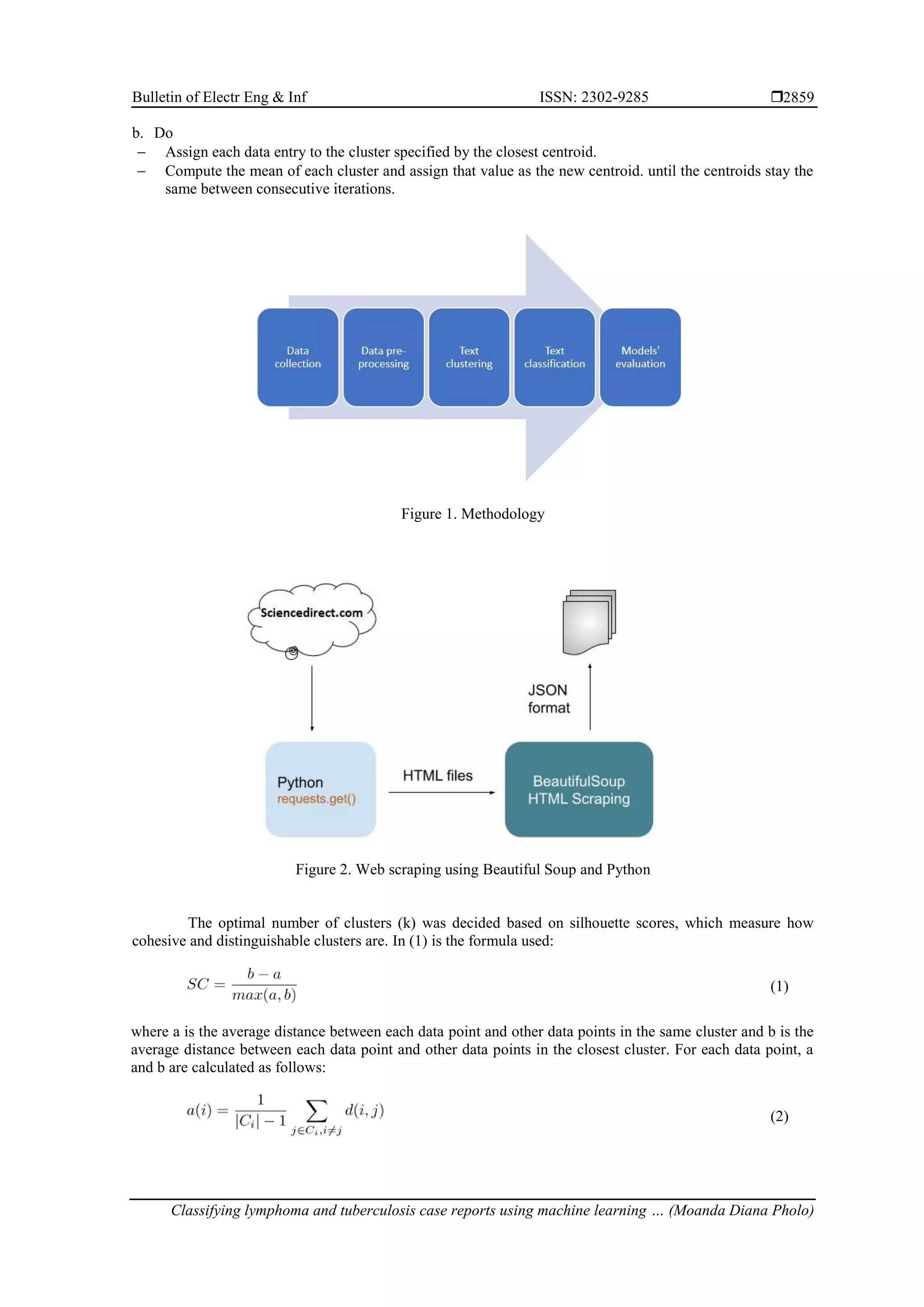 Classifying lymphoma and tuberculosis case reports using machine learning algorithms | PDF