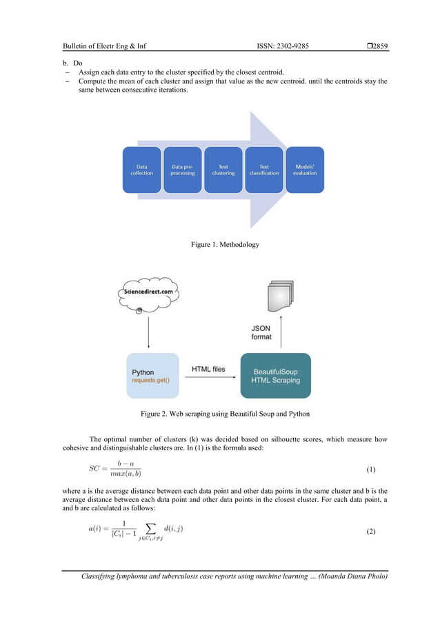 Classifying lymphoma and tuberculosis case reports using machine ...