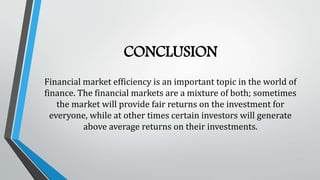 FINANCIAL MARKETS | PPTX