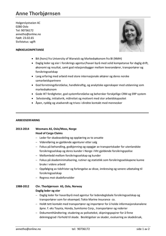 anne cv | PDF
