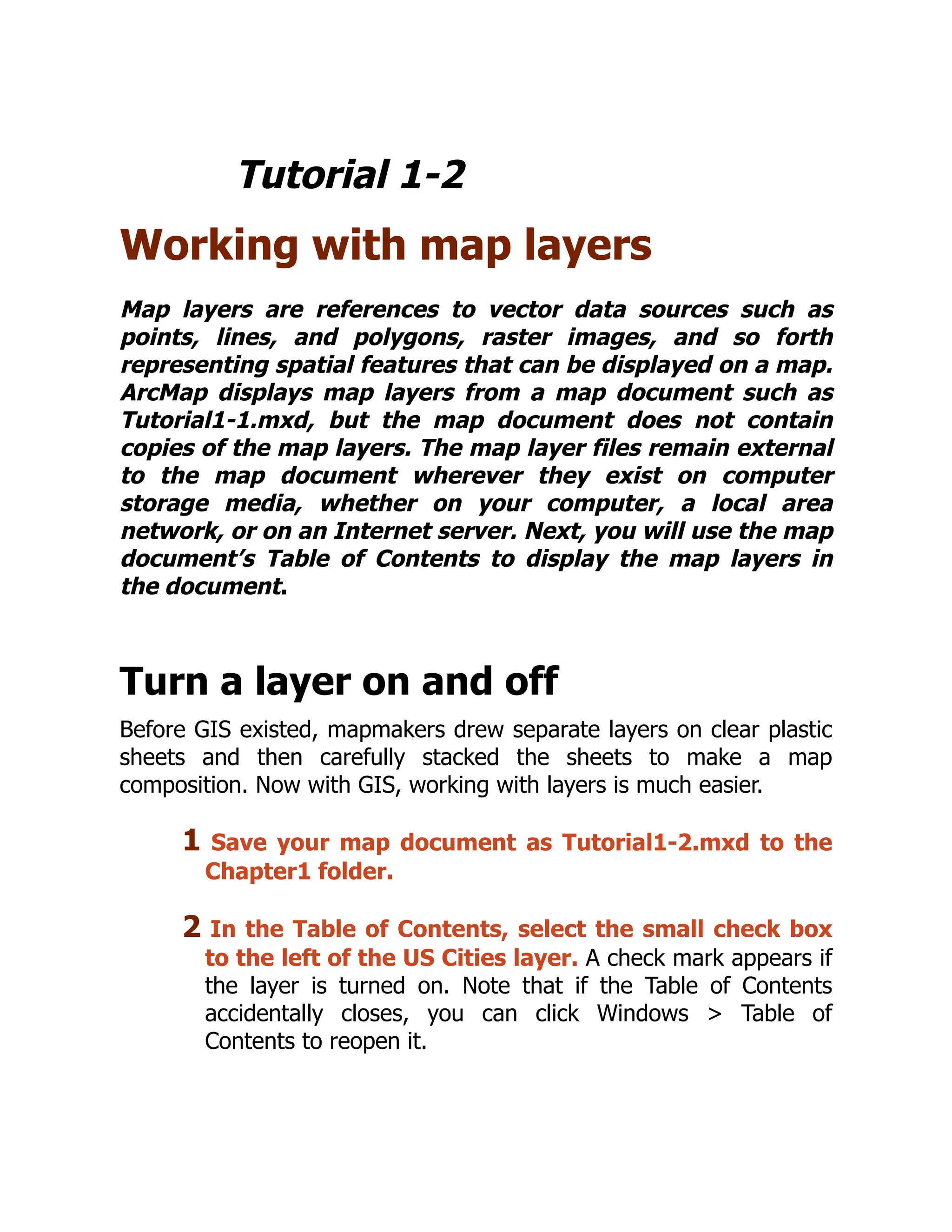 GIS Tutorial 1 Basic Workbook Wilpen L. Gorr | PDF