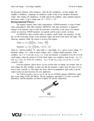 Two Stage Amplifier | DOCX