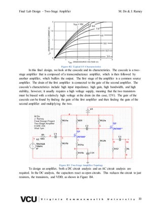 Two Stage Amplifier | DOCX