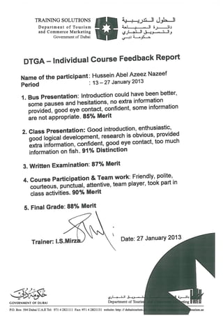 DTCM course result | PDF