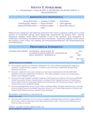 Finkelberg Resume 2015 | DOC