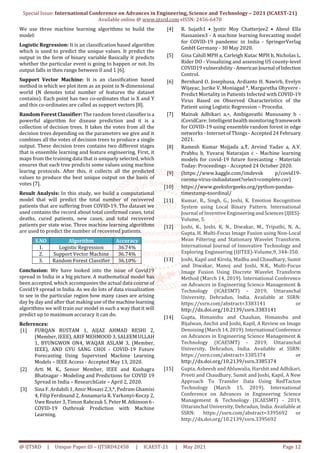 Covid 19 Prediction in India using Machine Learning | PDF | Infectious ...