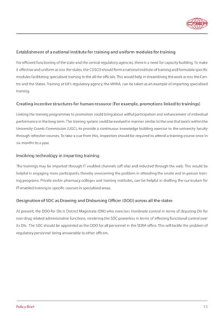 Policy Brief | PDF | Pharmaceutical Industry | Industries