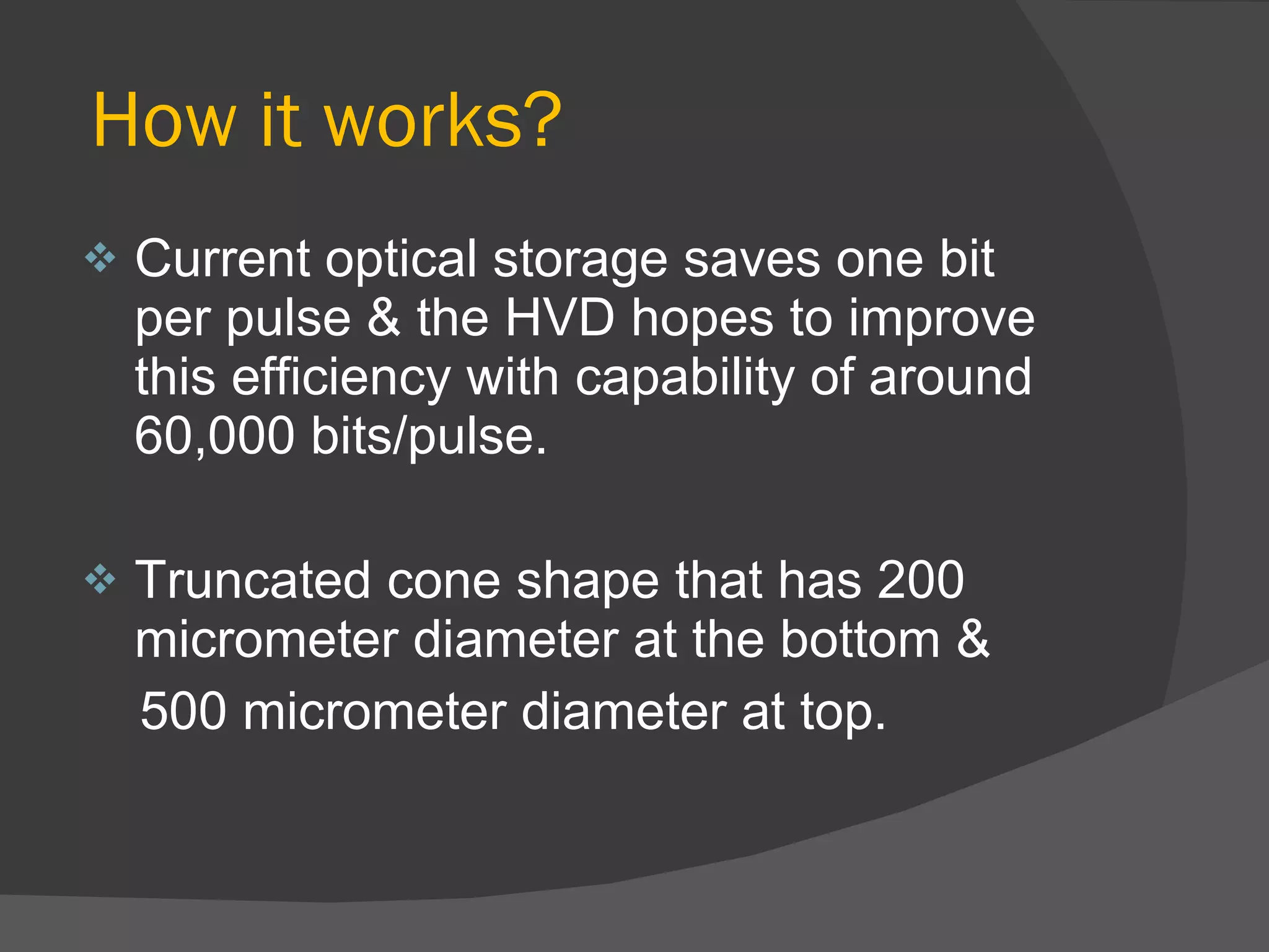 Holographic versatile disc | PPT
