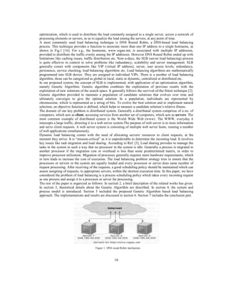 A Modified Genetic Algorithm based Load Distribution Approach towards Web Hotspot rescue | PDF