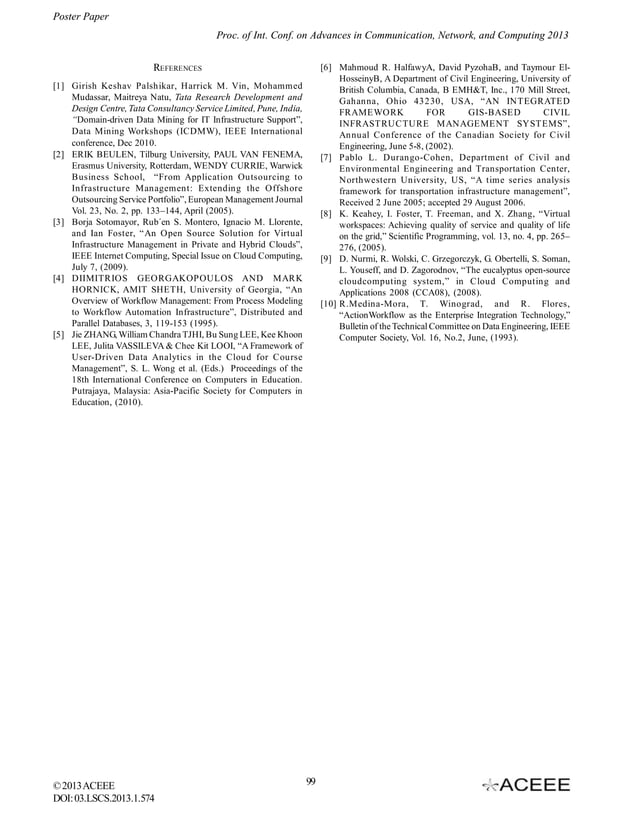 574An Integrated Framework for IT Infrastructure Management by Work Flow Management using ...