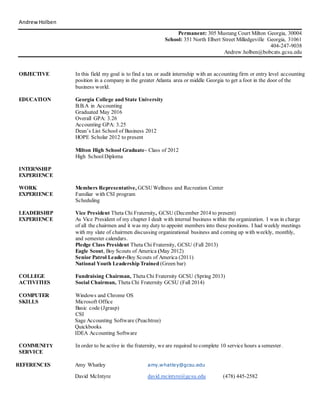 Resume | PDF