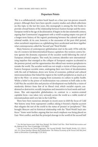 Socialism Goes Global: The Soviet Union and Eastern Europe in the Age ...