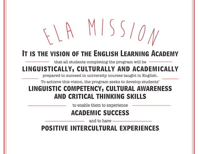 ELA Mission Statement Final copy | PDF