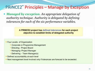 Prince 2 - Project Management principles | PPT