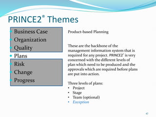 Prince 2 - Project Management principles | PPT