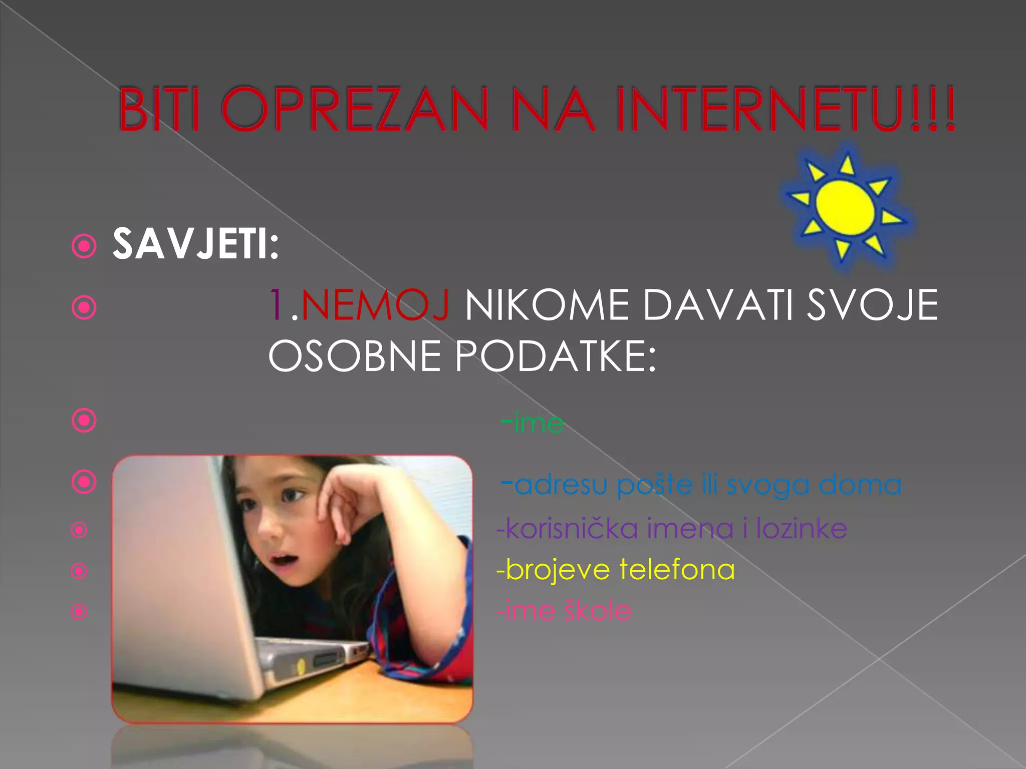 574 sigurnost na internetu za | PPSX