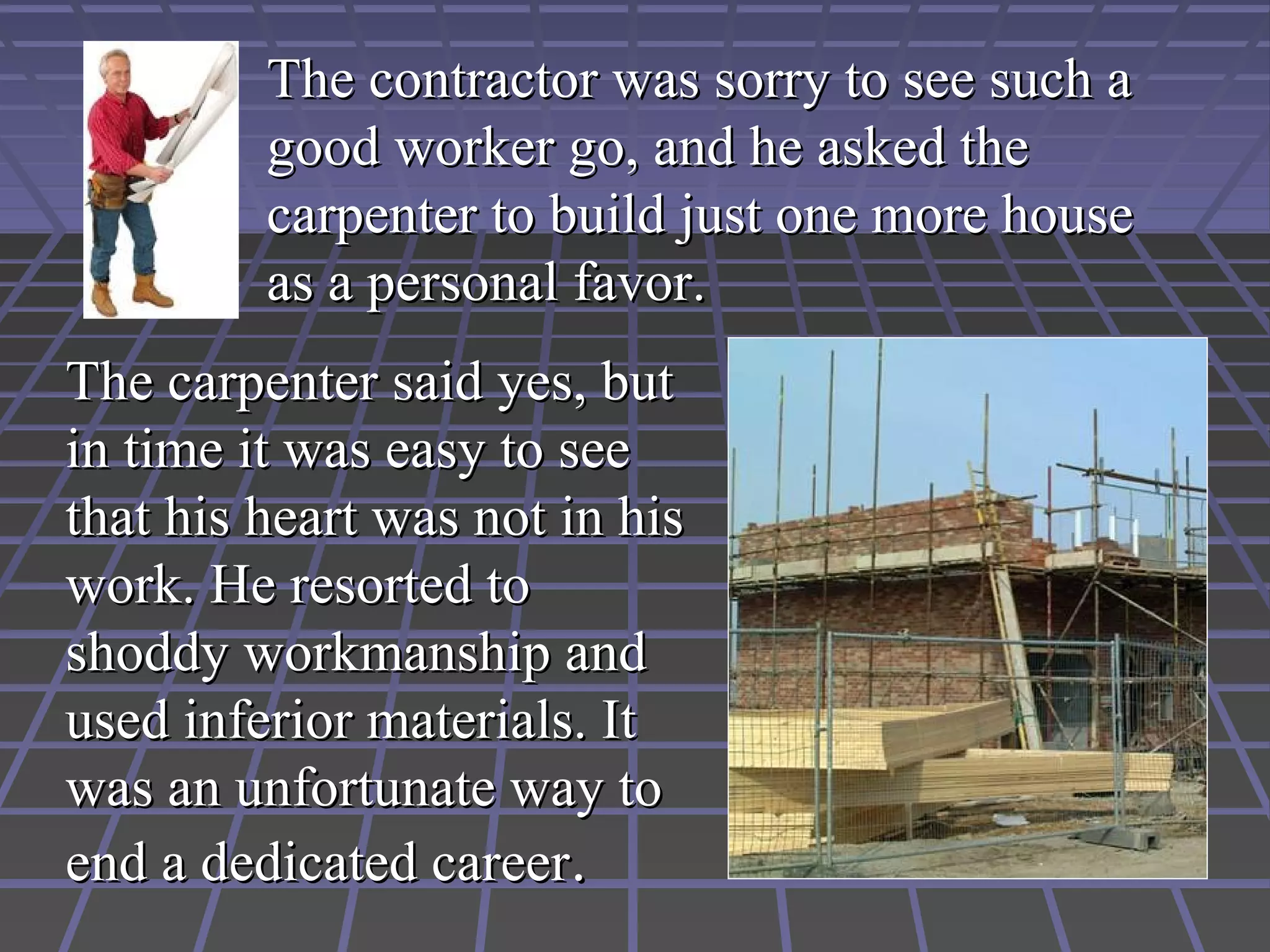 Building a life | PPT