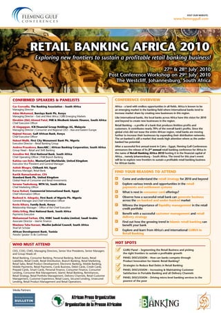 2nd Retail Banking Africa 2010 - South Africa | PDF