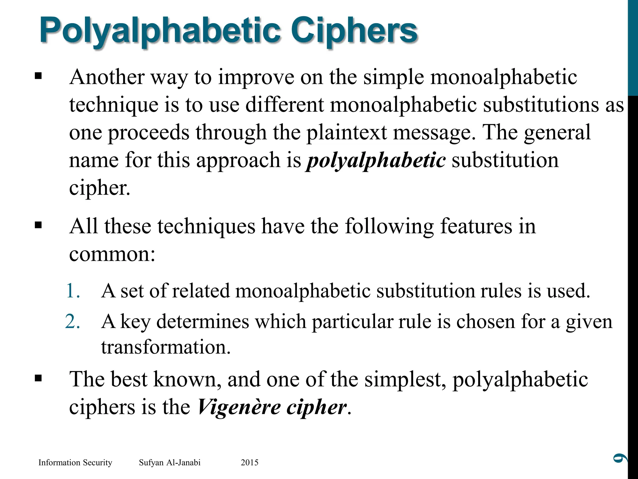 Classical encryption algorithm vigener cipher | PDF | Programming Languages | Computing
