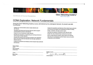 CCNA Exploration Network Fundam | PDF