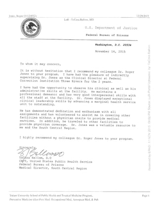 BOP Reference Letters | PDF