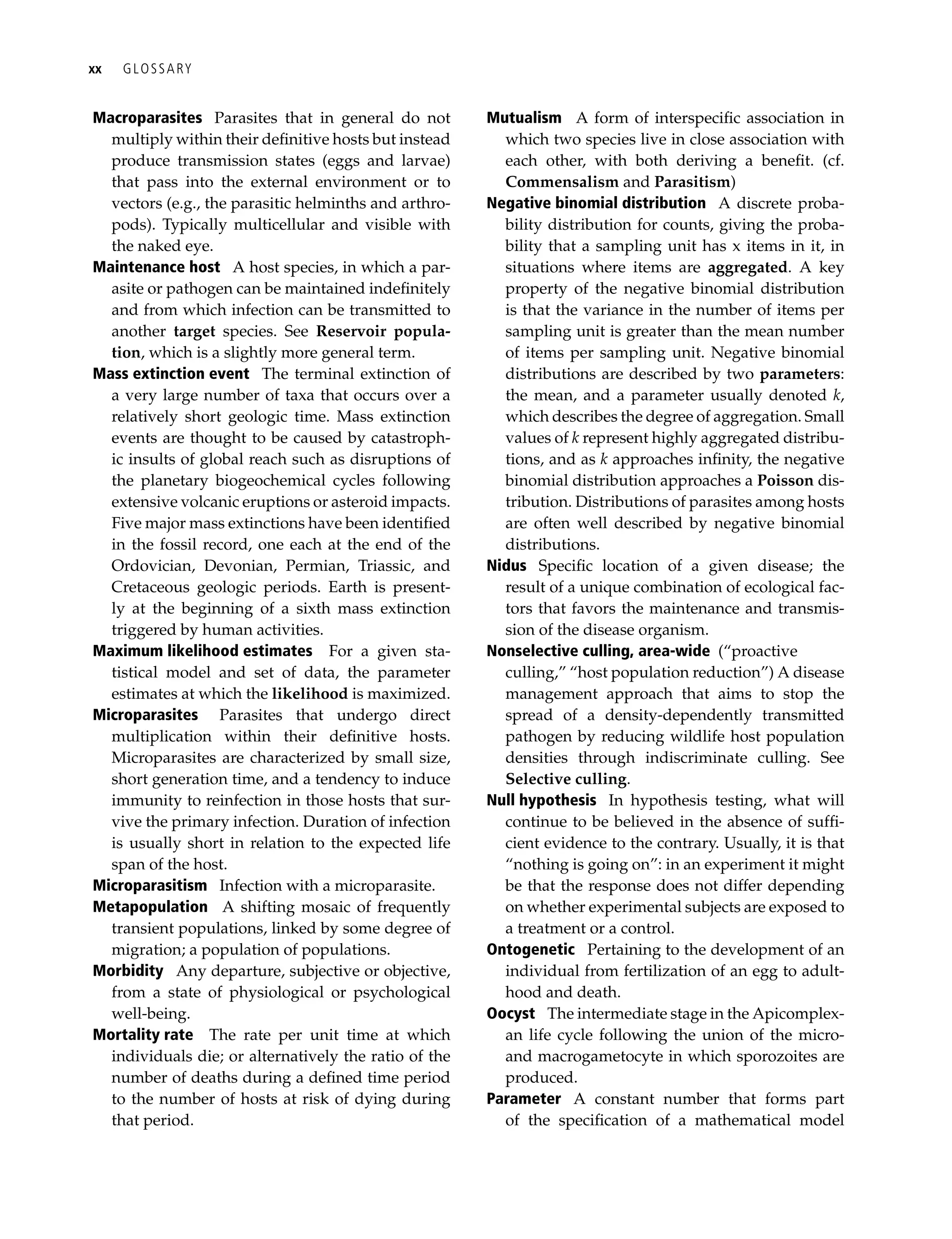 Infectious Disease Ecology and Conservation Johannes Foufopoulos | PDF