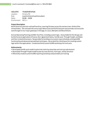 Project Resume - HCL-Axon | DOCX